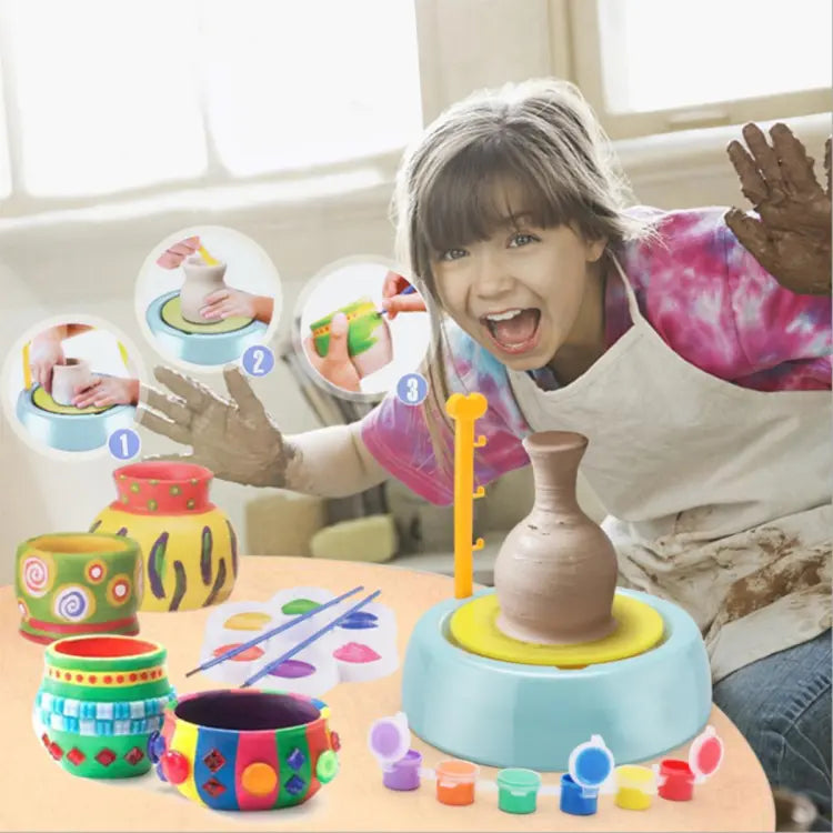 ELECTRIC POTTERY WHEEL ART CRAFT KIT – Topifye