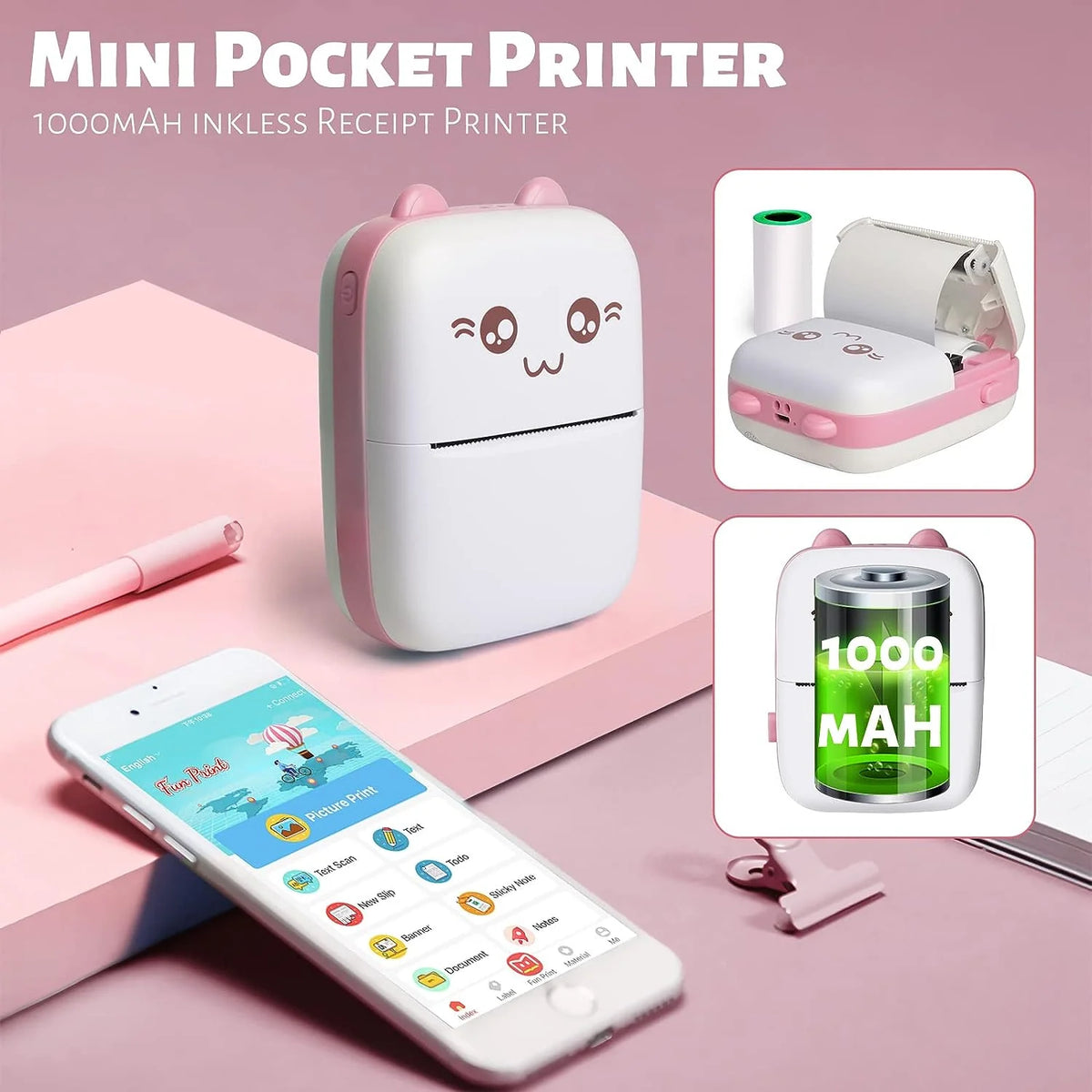 Mini Portable Photo Printer – Topifye