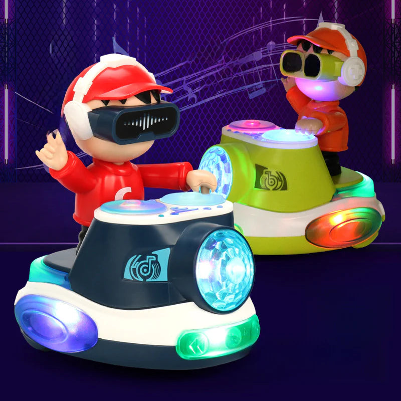 DJ Bouncing Rock And Beat Dancing Boy – Topifye